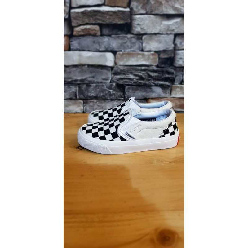 Jual sepatu sneakers kids anak vans checkerboard | Shopee Indonesia