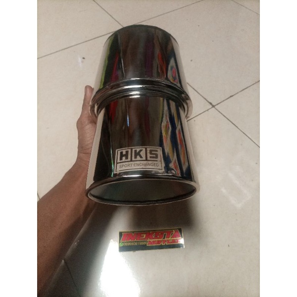 Jual knalpot mobil racing hks turbo oval | Shopee Indonesia