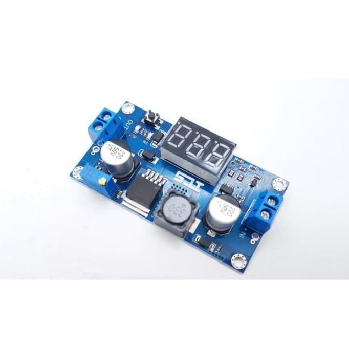 Jual Xl6009 With Voltmeter Adjustable 4A Dc - Dc Step Up Boost Module Iseeu773 | Shopee Indonesia