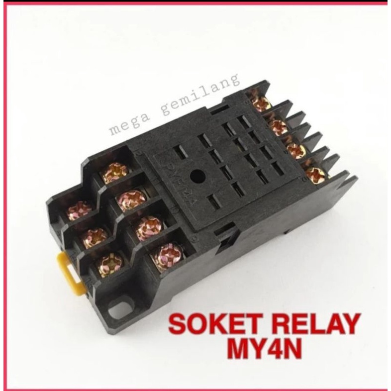 Jual soket relay MY4N 14 PIN ZN (10pcs) | Shopee Indonesia