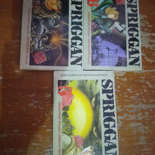 Jual komik spriggan - satuan - komik perang - sprigan | Shopee Indonesia