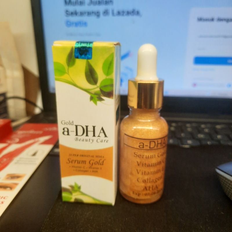 Jual SERUM a-DHA GOLD KEMASAN DUS | Shopee Indonesia