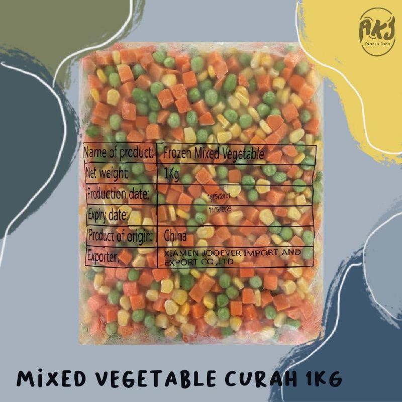 Jual Sayur Campur - mix Vegetable Curah 1kg | Shopee Indonesia