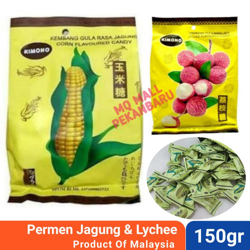 Jual Permen Rasa Jagung & Lychee - Buat mulut lebih wangi 150gr ...