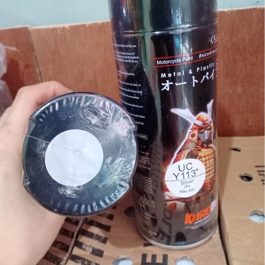 Jual Pilok Pilox Cat Semprot Samurai Epoxy Silver UCY113* Cat Dasar ...