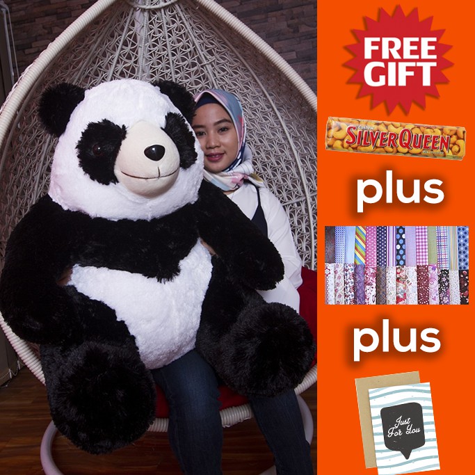 Jual Boneka Panda Besar 80 CM Super Jumbo dan murah | Shopee Indonesia