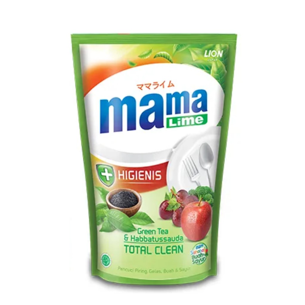 Jual Mama Lime Lemon Total Clean Green Tea Habbatussauda / Charcoal / Lime Mineral Salt 680 ml ...