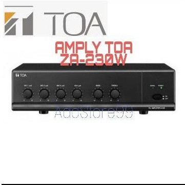 Jual Amply TOA za-230w (30watt) | Shopee Indonesia