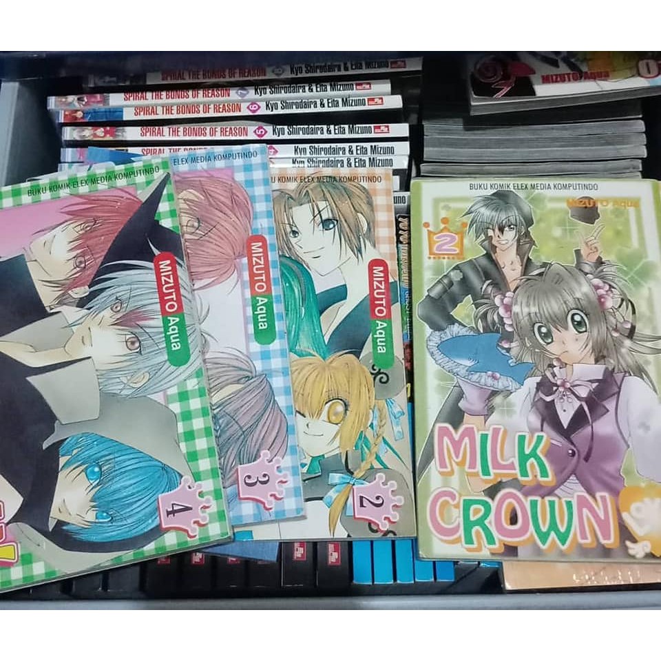 Jual Komik / Manga Milk Crown H! & Lovers [ MIZUTO AQUA ] | Shopee ...