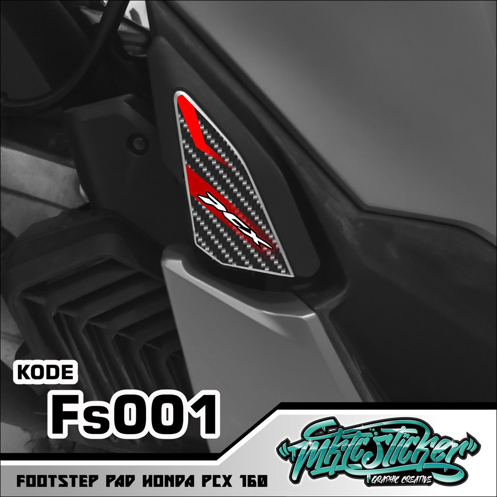 Jual STICKER FOOTSTEP HONDA PCX 160 | Shopee Indonesia