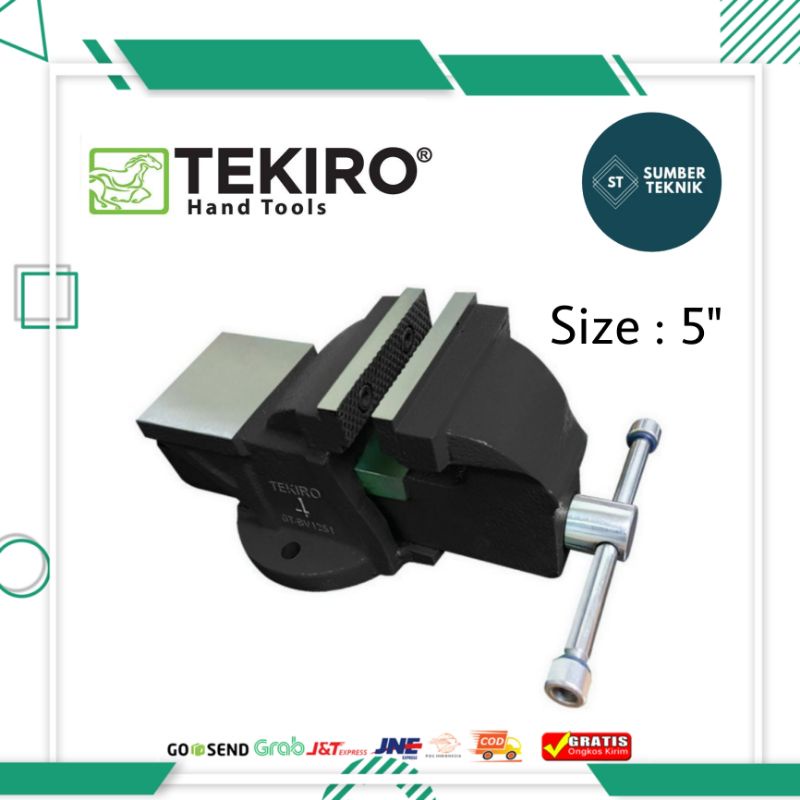 Jual TEKIRO - CATOK RAGUM MEJA 5 INCH BENCH VICE ORIGINAL | Shopee ...