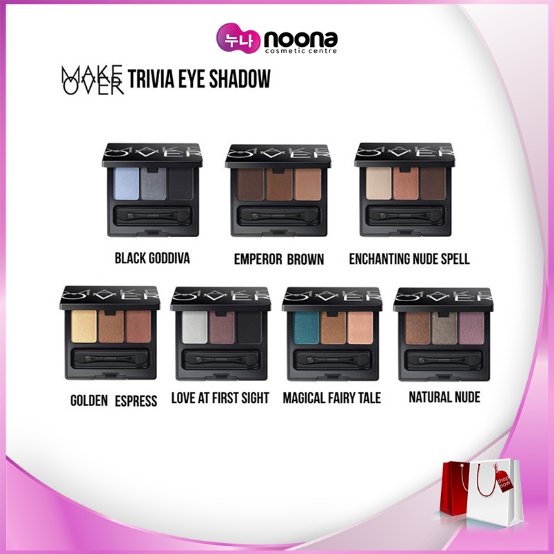 Jual MAKE OVER TRIVIA EYE SHADOW 6GR | Shopee Indonesia