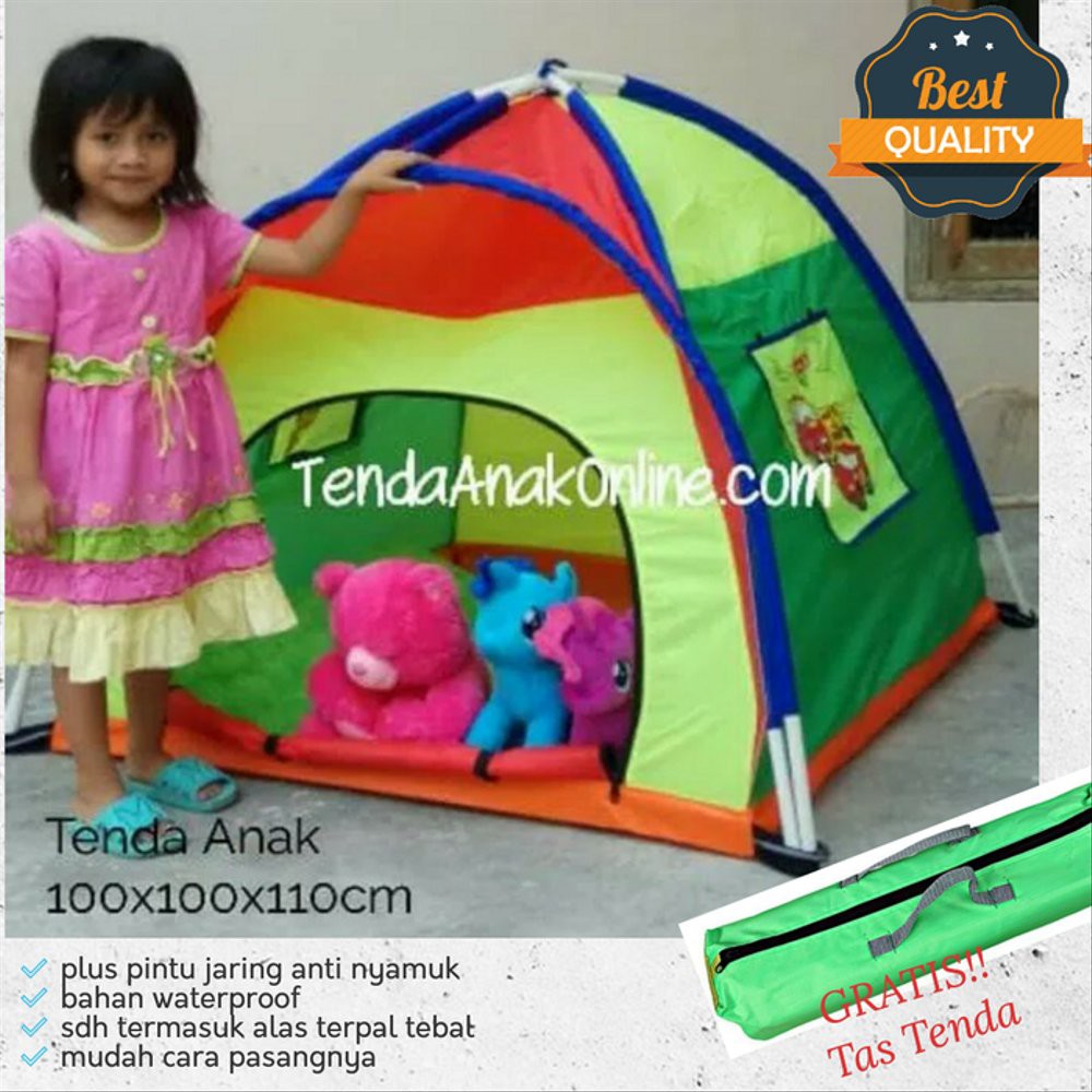 Jual Tenda Anak Kemping 100cm Ukuran kecil kemah camping dome | Shopee ...