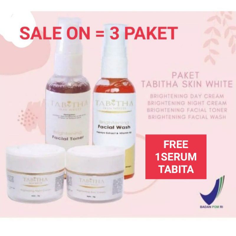 Jual TABITHA SKIN WHITE BPOM ( ISI 3 PAKET ) | Shopee Indonesia