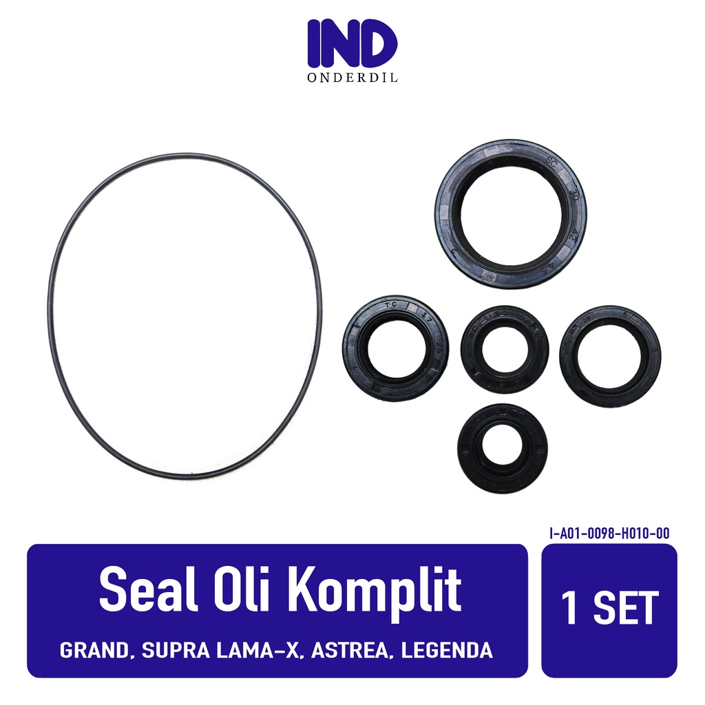 Jual Sil-Seal Oli-Oil Assy Set-Kit-Komplit-Lengkap Grand & Supra Lama-X & Astrea & Legenda ...