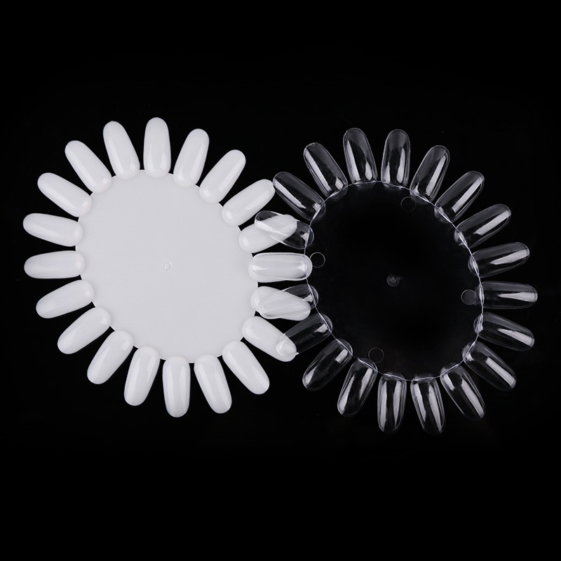 Jual ISI 10 COLORWHEELS NAIL COLOR DISPLAY KUKU PALSU CONTOH WARNA KUKU ...