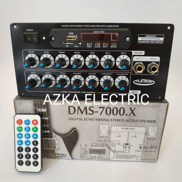 Jual Kit Power Amplifier Speaker Aktif MP3 Bluetooth Plus Digital Echo ...