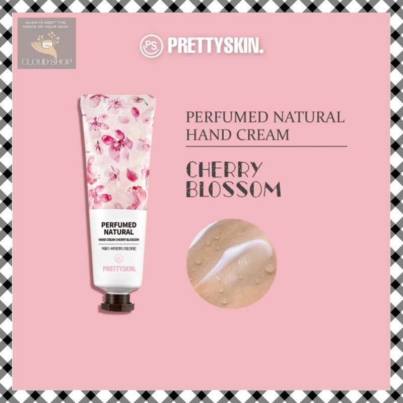 Jual PRETTY SKIN Natural Hand Cream | Krim Tangan #CHERRY BLOSSOM ...