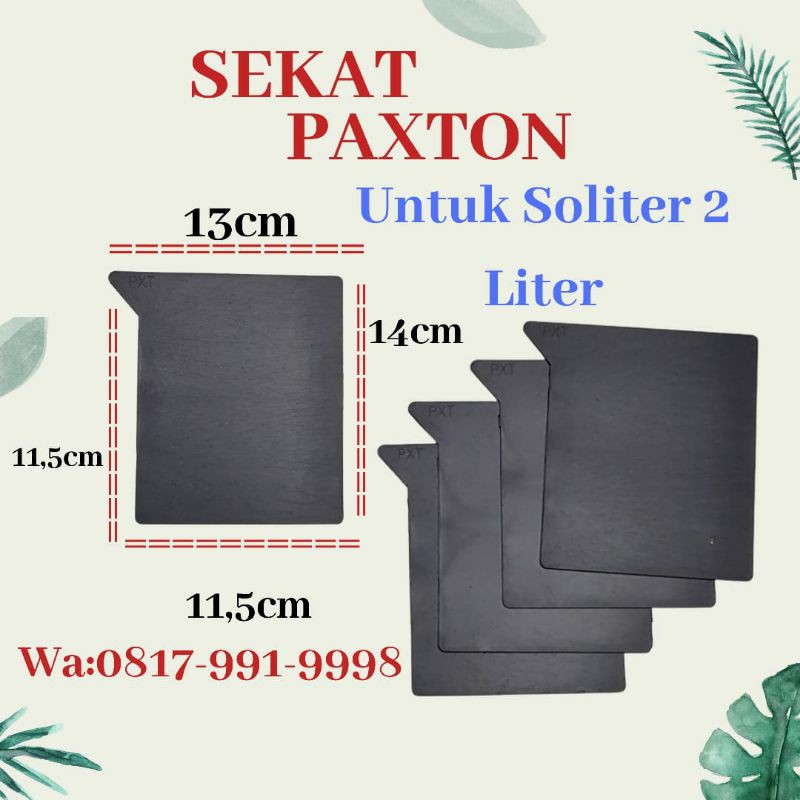 Jual Paxton Sekat Soliter 2 Liter Ikan Cupang | Shopee Indonesia