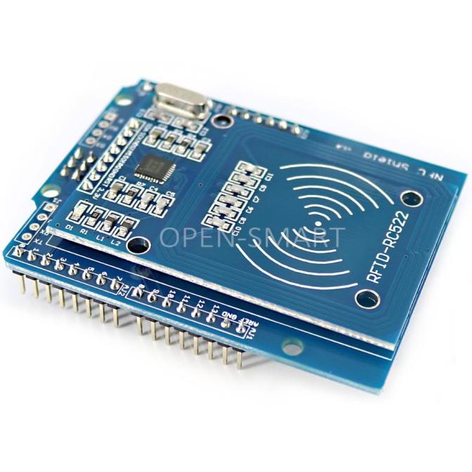Jual Nfc Mifare Rfid Mfrc 522 Rc522 Shield Arduino Uno Mega 13 56mhz 13