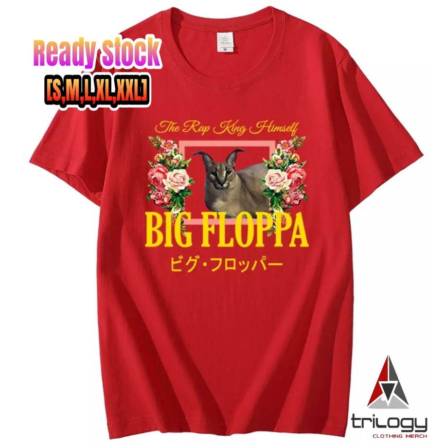 Jual KAOS ATASAN PRIA BIG FLOPPA CARAKAL THE RAP KING HIMSELF (READY ...