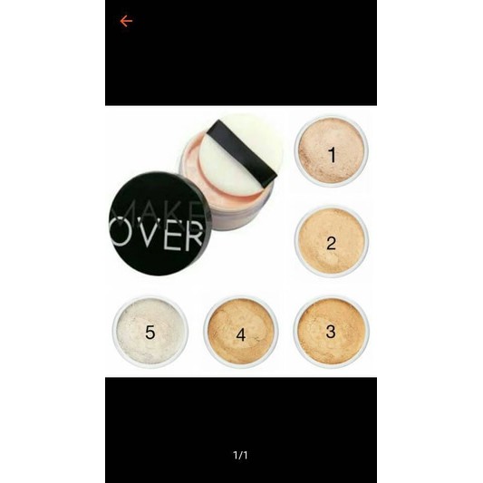 Jual Makeover Silky Smooth Translucent Powder | Shopee Indonesia