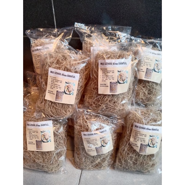 Jual Mie Lethek 250gr Mie khas Bantul Mie Lethek Garuda | Shopee Indonesia