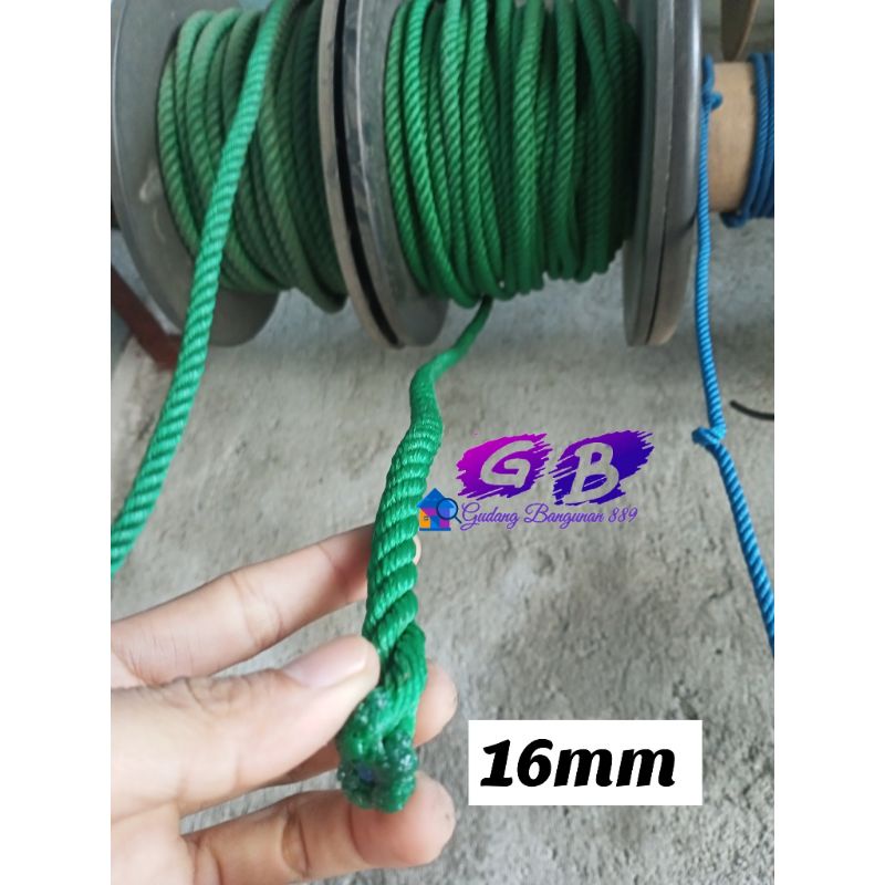 Jual TAMBANG TALI 16 MM / TALI TAMBANG BESAR (METERAN) | Shopee Indonesia