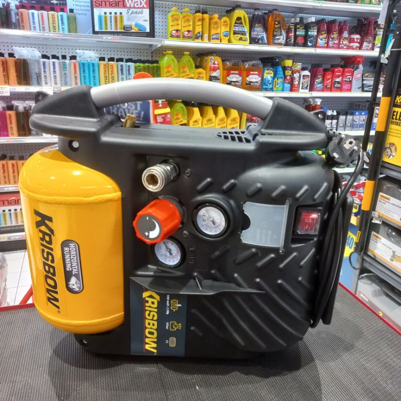 Jual Kompressor Angin Portable KRISBOW 1.5 Hp 5L | Shopee Indonesia