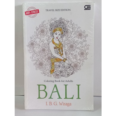 Jual COLORING BOOK FOR ADULTS BALI IBG WIRAGA TRAVEL SIZE EDITION ART ...
