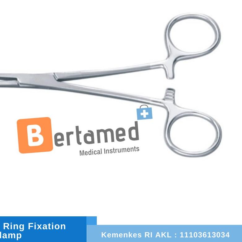 Jual Vasectomy Ring Fixation Clamp / U CLamp / Klem U FIXING CLAMP ...