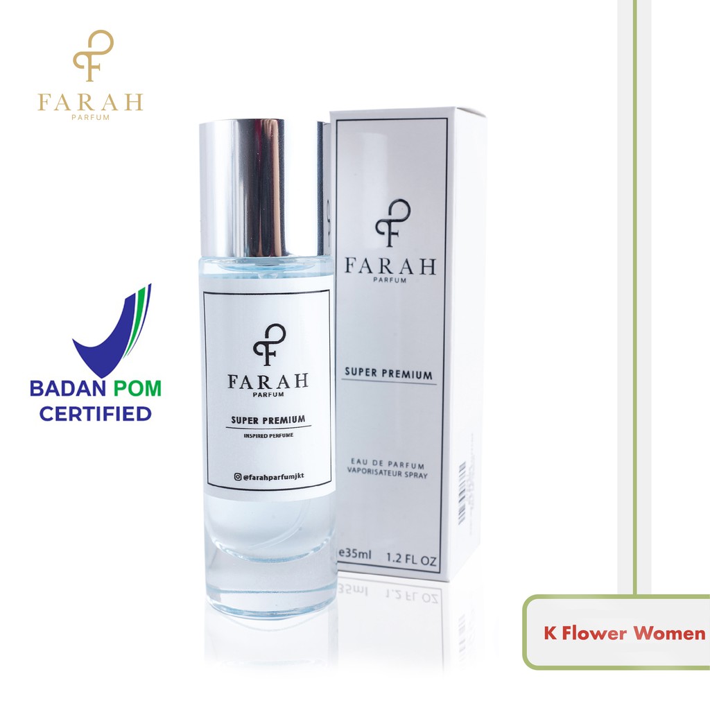 Jual Farah Parfum K Flower Women - Parfum Tahan Lama Wanita | Shopee ...