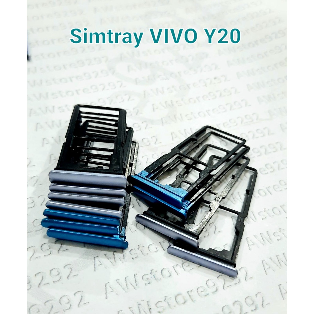 Jual Slot Tempat Dudukan Kartu Simcard Sim card Lock Simtray Sim Tray VIVO Y20 | Shopee Indonesia