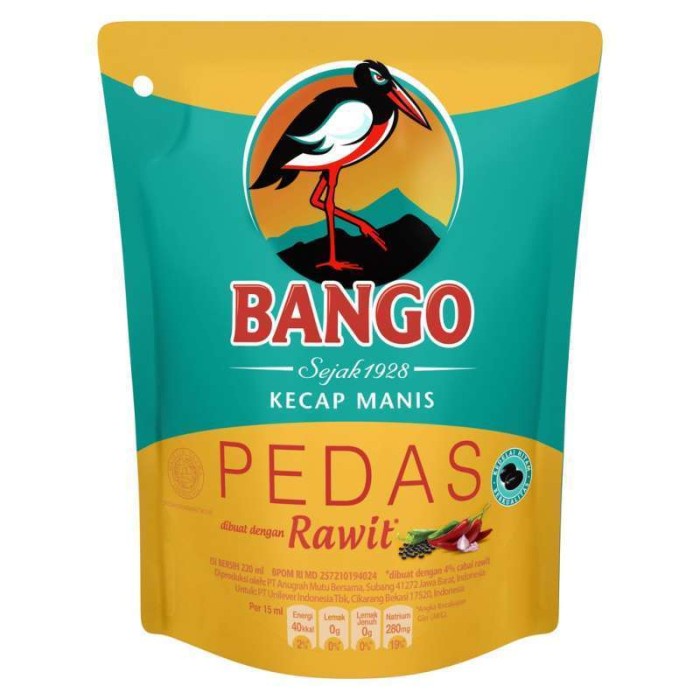 Jual Bango Kecap Manis Pedas 220ml | Shopee Indonesia