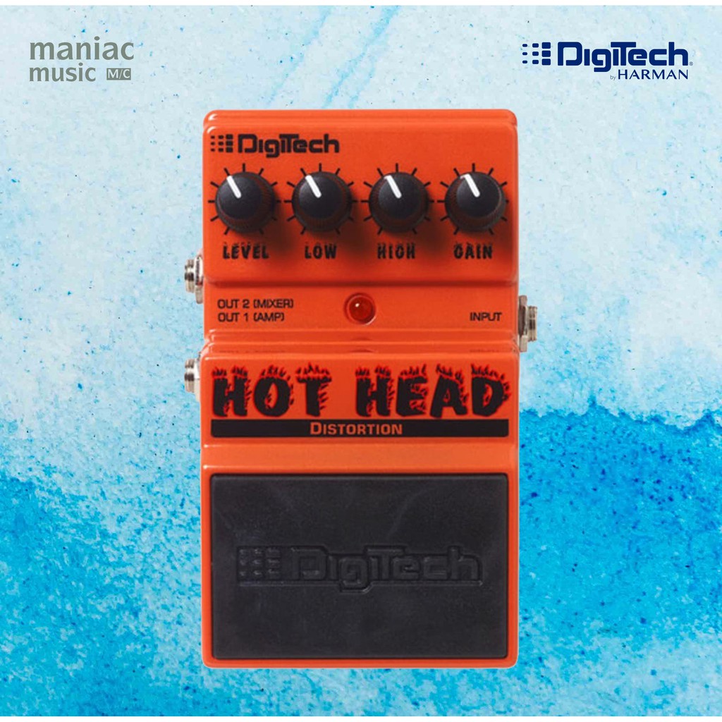 Jual Digitech DHHV Hot Head Version - Efek Gitar. Distorsi. Level ...