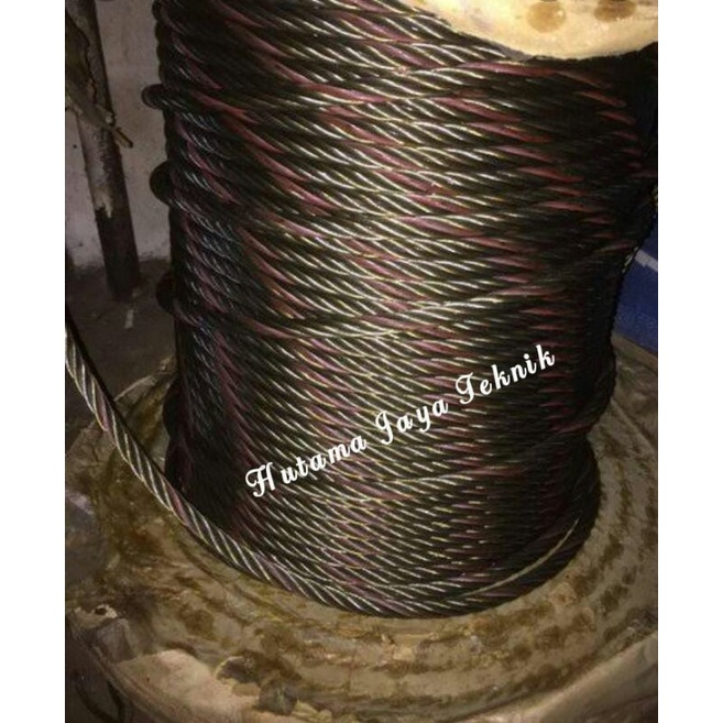 Jual Kawat Seling FULL Baja IWRC 16 mm 1 Roll | Shopee Indonesia
