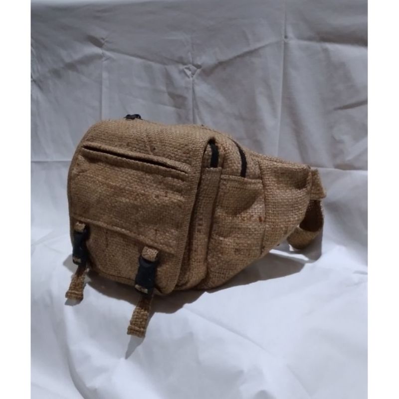 Jual TAS GONI TAS WAISTBAG GONI TAS PINGGANG GONI (WBG011) | Shopee ...