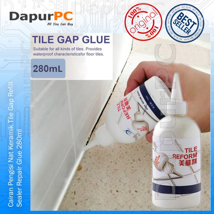 Jual Cairan Pengisi Nat Keramik Tile Gap Refill Sealer Repair Glue ...