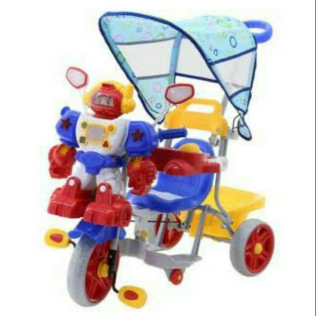 Jual Sepeda Roda 3 Family (Model Robot) | Shopee Indonesia