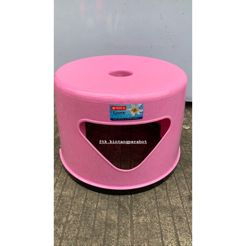 Jual Lion Star-Bangku / Kursi Jongkok Lion Star Bulat / Bangku Jongkok ...