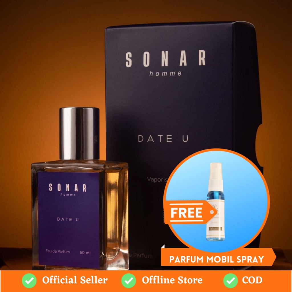 Jual Sonar Date U Eau De Parfum 50 ml - Parfum Pria Original | Shopee ...