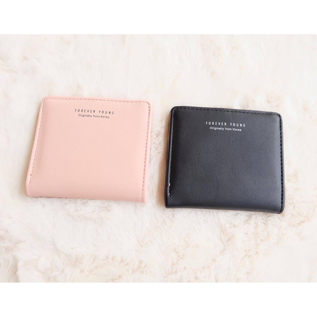 Jual Dompet mini wanita fashion lipat 2 forever young [IMPORT] | Shopee ...