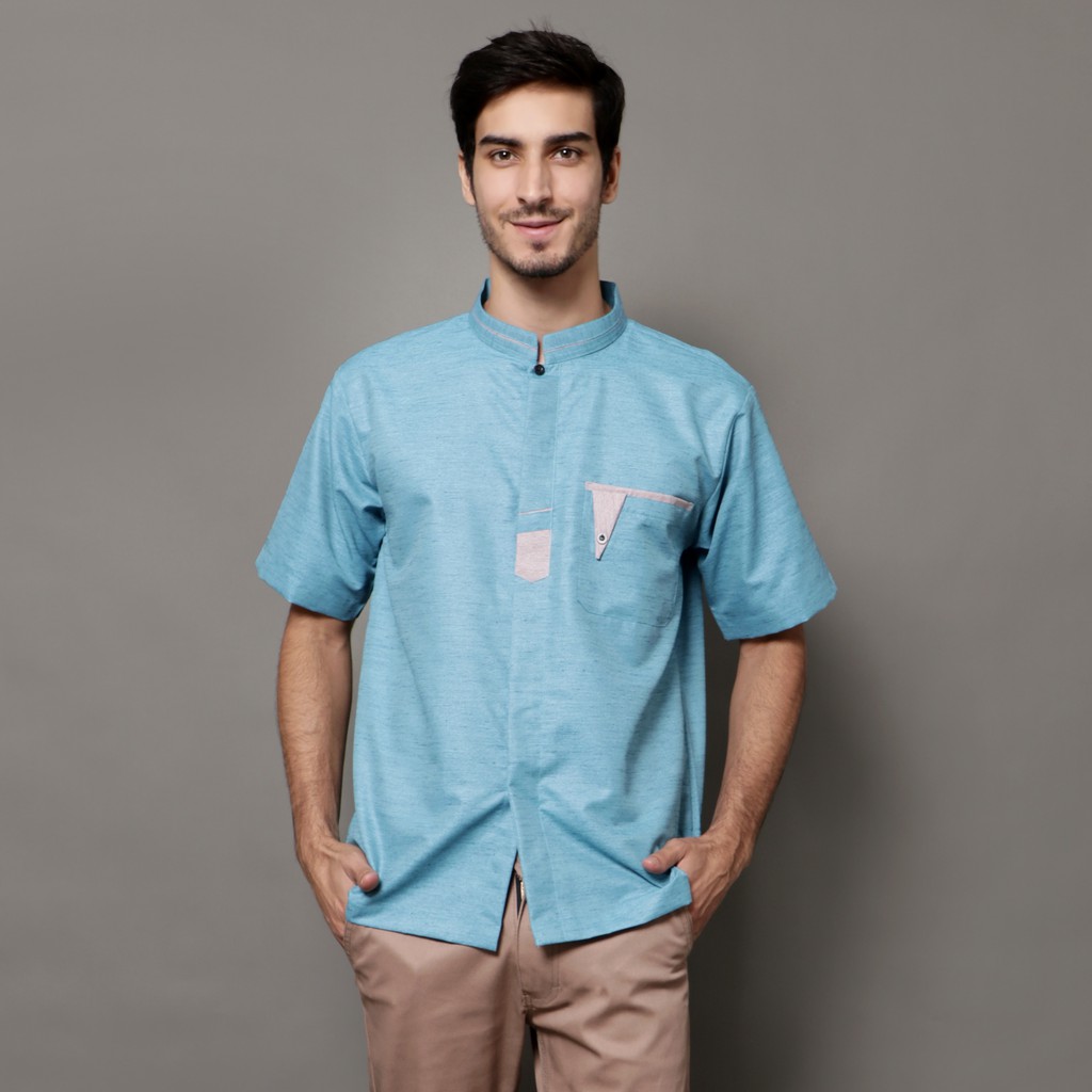 Jual Delibra Baju Koko Blue Sky | Shopee Indonesia