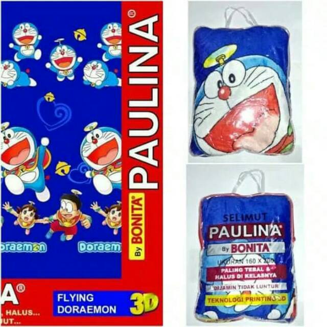 Jual Selimut Bulu Paulina By Bonita Uk. 160 x 200 - Selimut motif ...