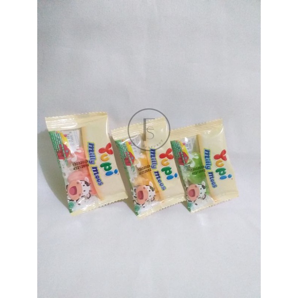 Jual Permen Yupi Milly Moos 7 gr x 3 Pcs | Shopee Indonesia