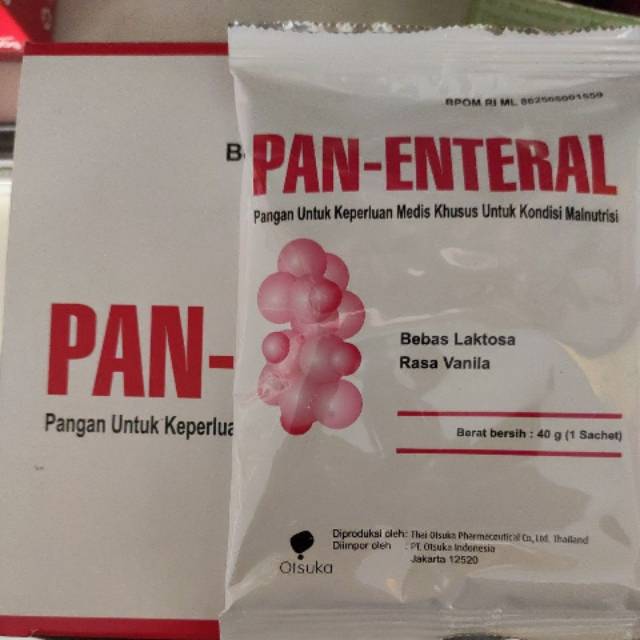 Jual PAN-ENTERAL PANENTERAL SACHET 40GRAM SUSU UNTUK KONDISI MALNUTRISI ...