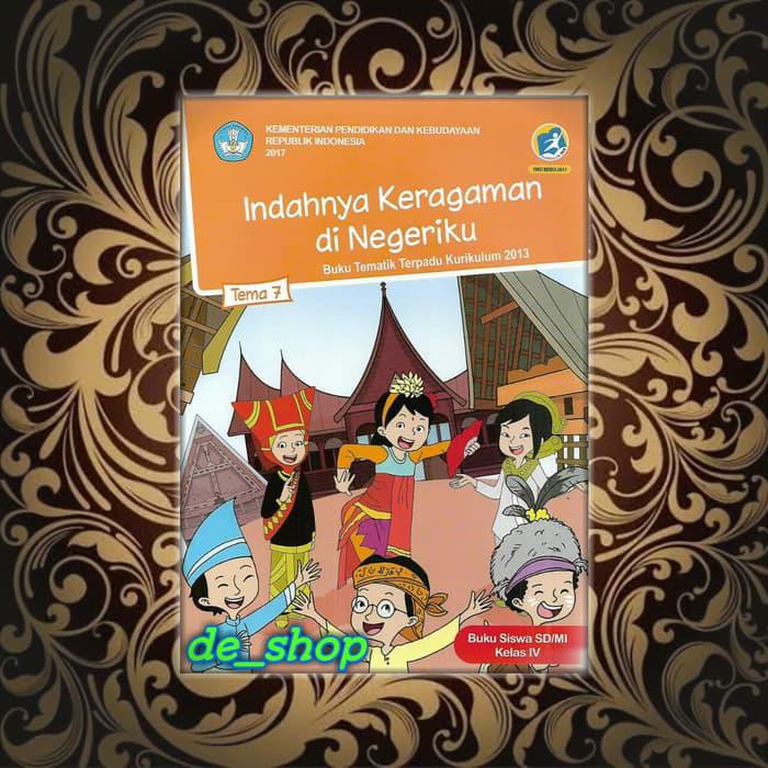 Jual Buku Tematik Sd Kelas 4 Tema 7 Indahnya Keragaman Di Negeriku