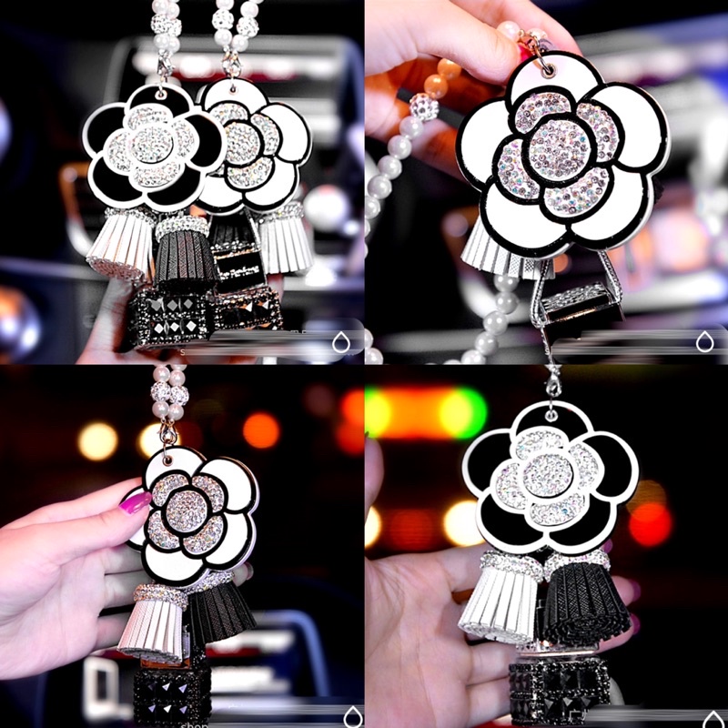 Jual Parfum Gantungan Spion Mobil Bunga Middle Mirror Mobil Mewah ...