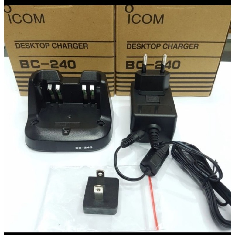 Jual BC-240 CHARGER HT ICOM IC V86 CAJER ICOM V86 | Shopee Indonesia
