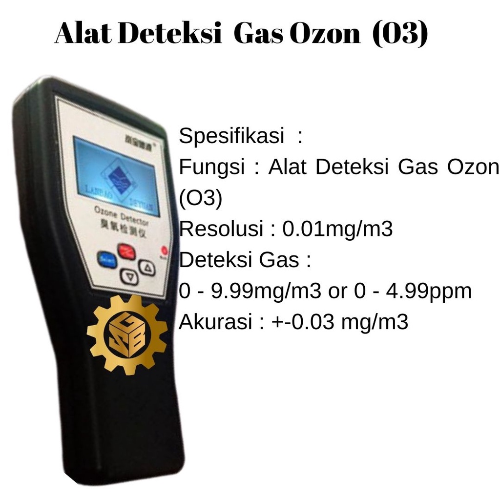 Jual Alat deteksi kadar gas Ozone 03 (Ozone Gas Tester) | Shopee Indonesia